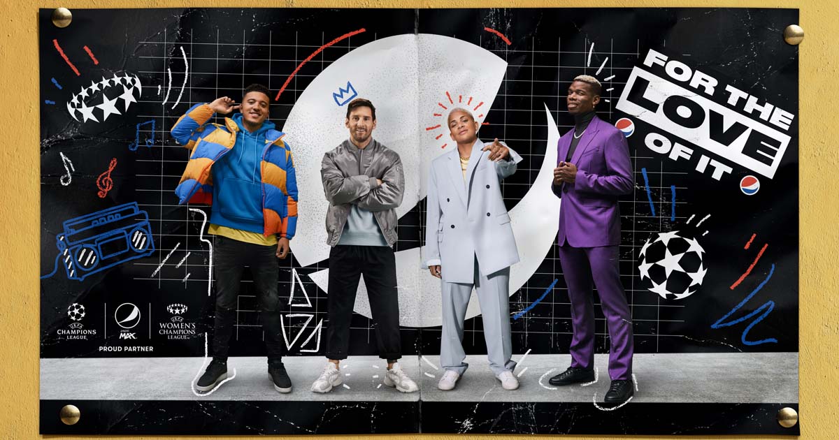 Latest Pepsi Max Ad Features Pogba, Messi, Sancho & Van De Sanden ...