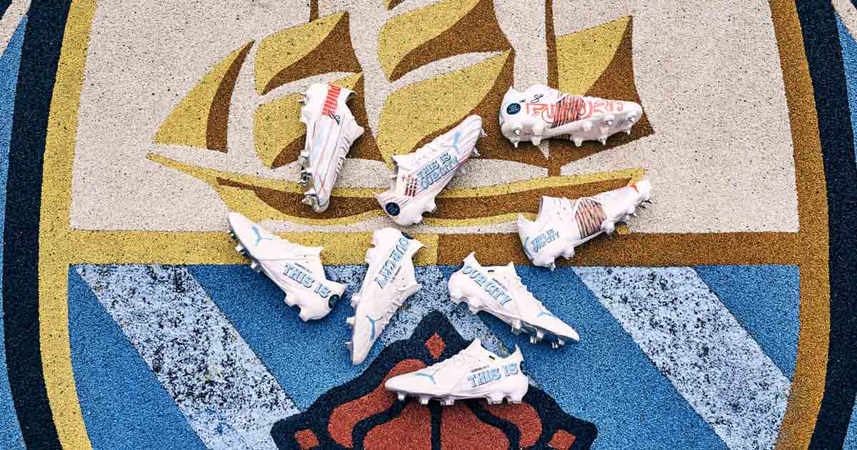 PUMA Provide Man City Stars With Specially Customised Boots - SoccerBible