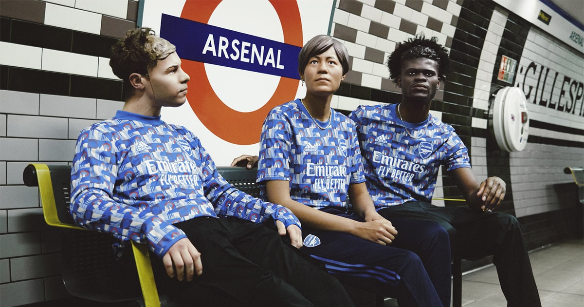 adidas & Arsenal Collaborate With Transport For London For Prematch ...