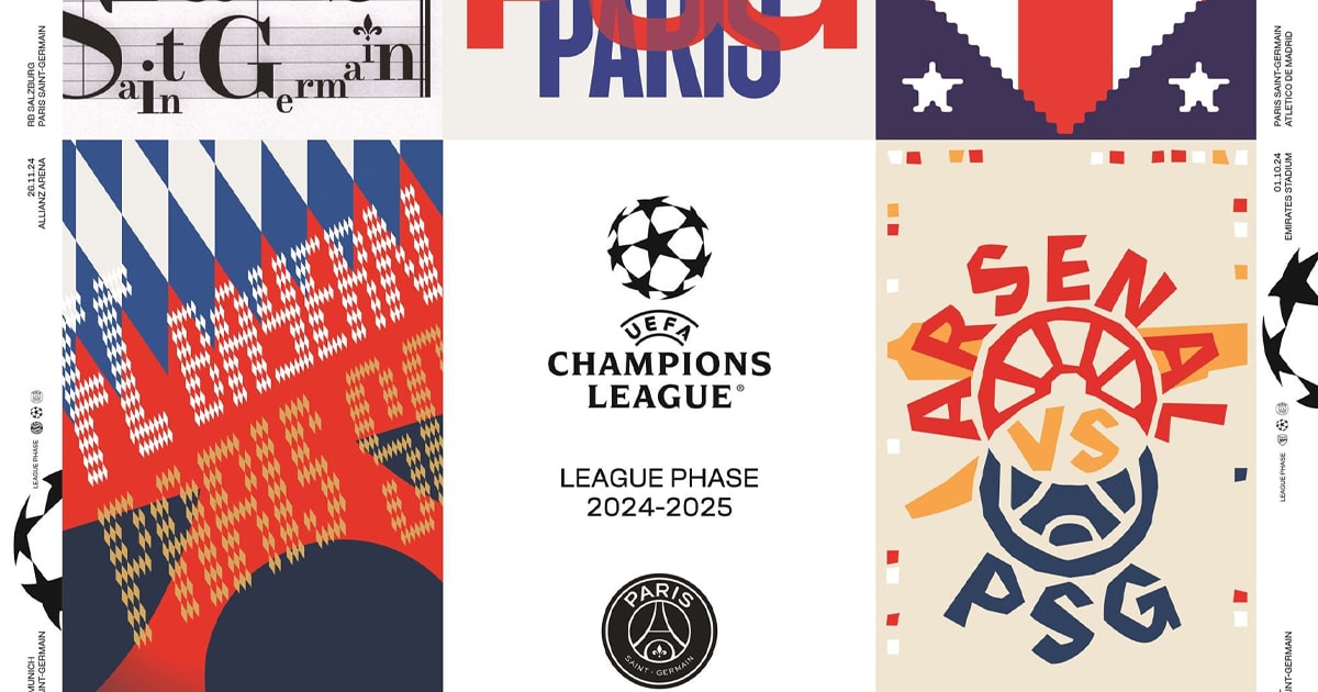 PSG Partner With Penninghen For Bespoke UCL Match Posters - SoccerBible