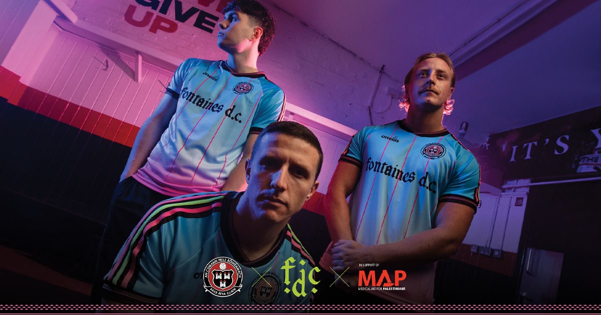 Bohemian FC Unveil 2025 Third Jersey In Partnership With Fontaines D.C ...