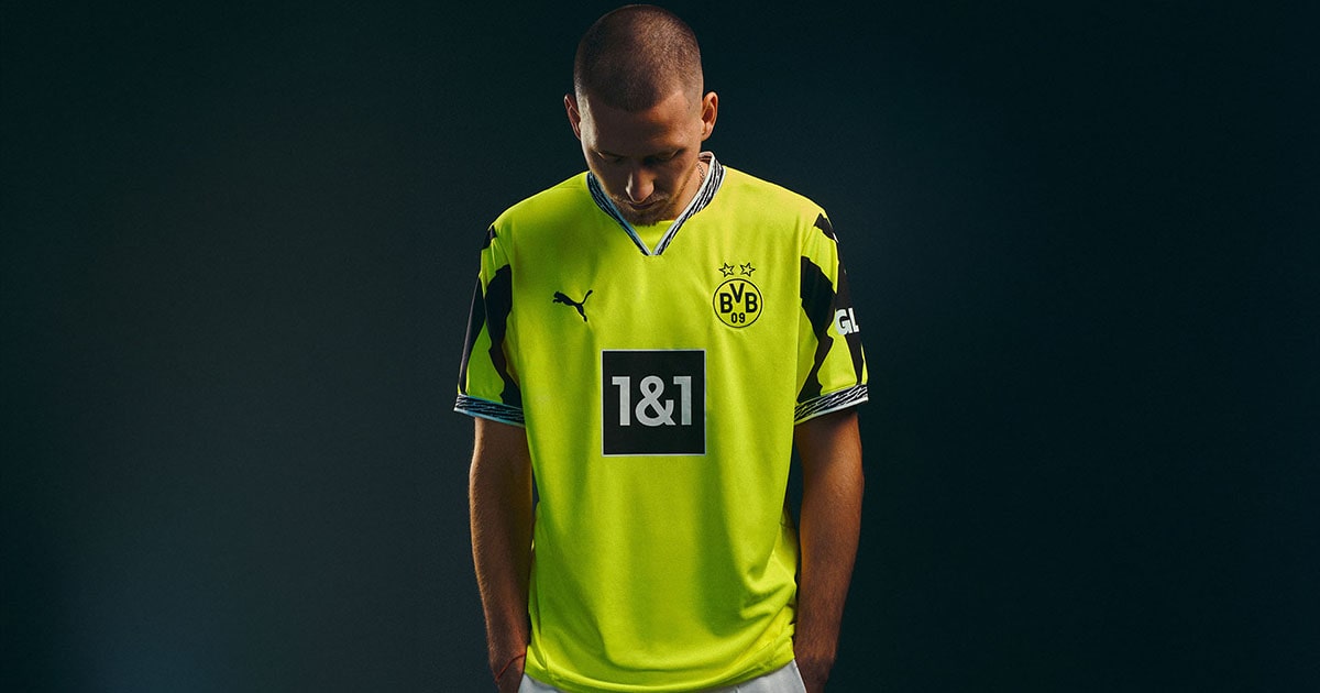 Borrusia Dortmund Drop Special Neon Jersey In Honour of Their 94/95 ...