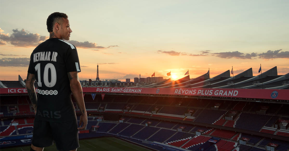 Neymar Reveals PSG 17/18 Nike Third Kit - SoccerBible
