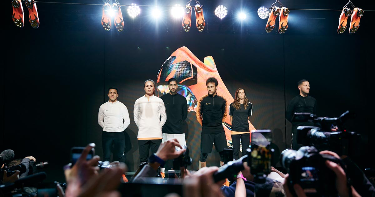 Nike Launch the Mercurial 360 at 2018 Innovation Summit in London ...