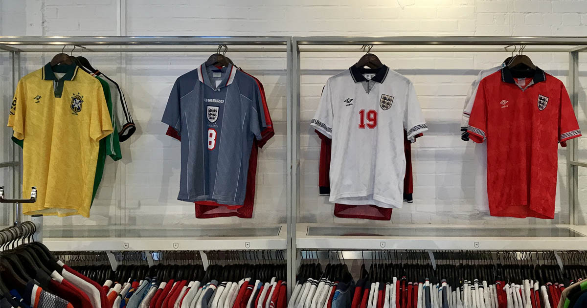 Classic Football Shirts Open World Cup Pop-Up Store - SoccerBible