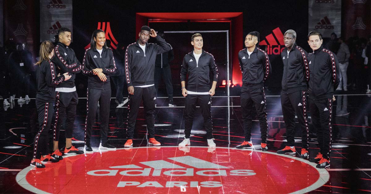 adidas Host Star Studded Tango League Arena in Paris - SoccerBible