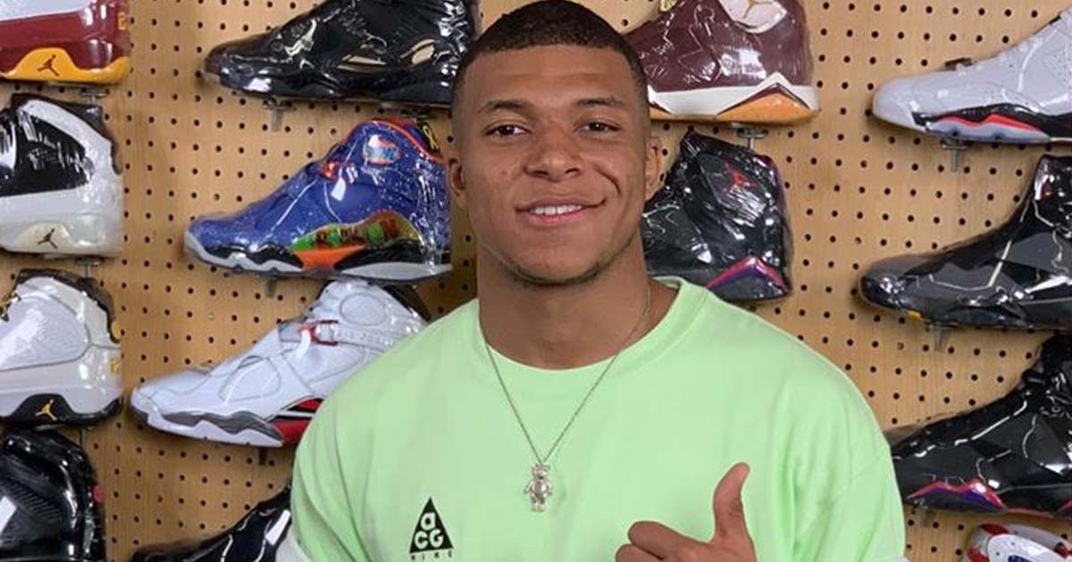 Kylian Mbappé Goes Sneaker Shopping with Complex - SoccerBible