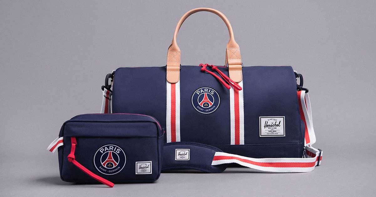 Paris Saint-Germain & Herschel Supply Drop Accessories Collection ...